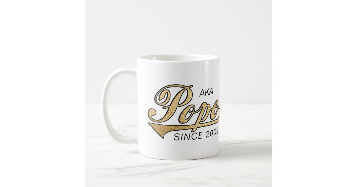 Popo Mug "AKA Popo Since..." | Zazzle