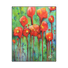 Spring Poppies Canvas Print | Zazzle.com