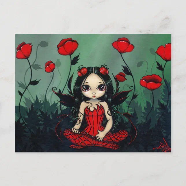 "Poppy Garden" Postcard | Zazzle