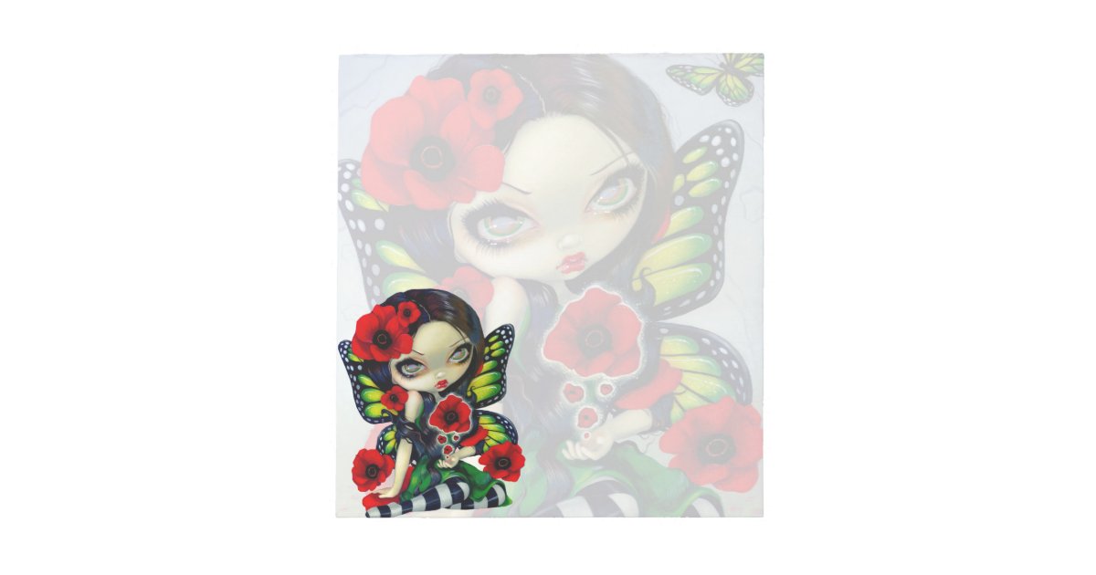 "Poppy Magic" Note Pad | Zazzle