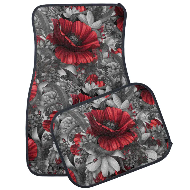 Poppy Pops Car Floor Mat | Zazzle