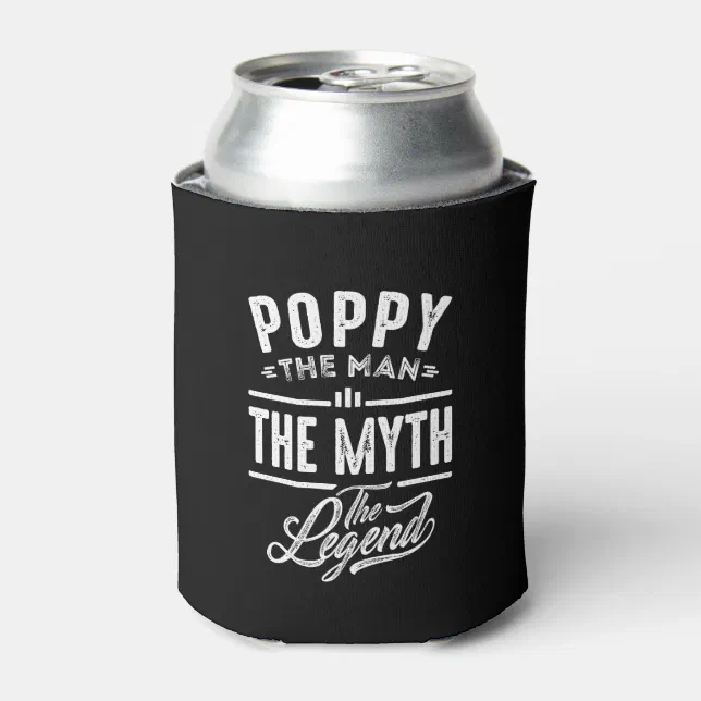 Poppy The Legend Can Cooler | Zazzle