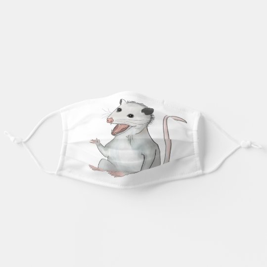 Poppy the possum mask | Zazzle.com