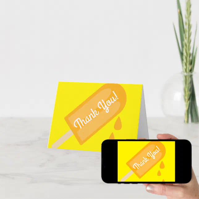 Popsicle Cute Summer 1st Birthday Party Theme Card | Zazzle