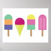 Popsicles Poster | Zazzle