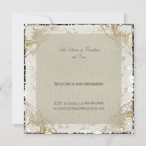 Popular and Elegant Old Paper Wedding Invitation | Zazzle