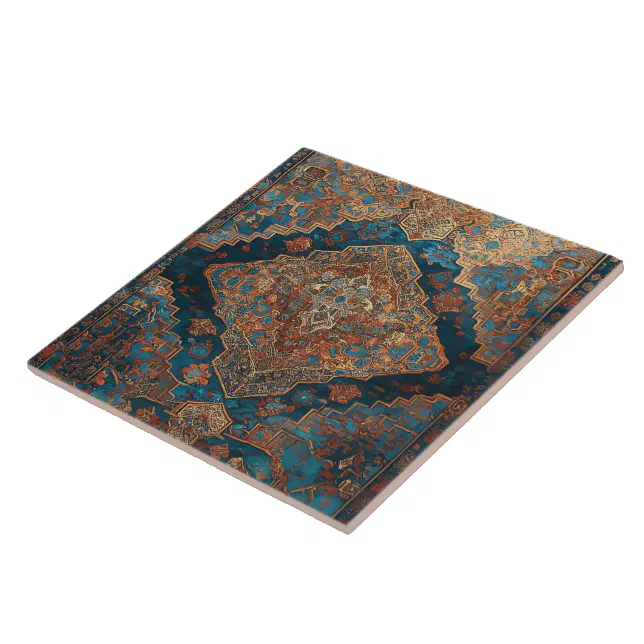 Popular Persian Beautiful Old Pattern Collection Ceramic Tile | Zazzle