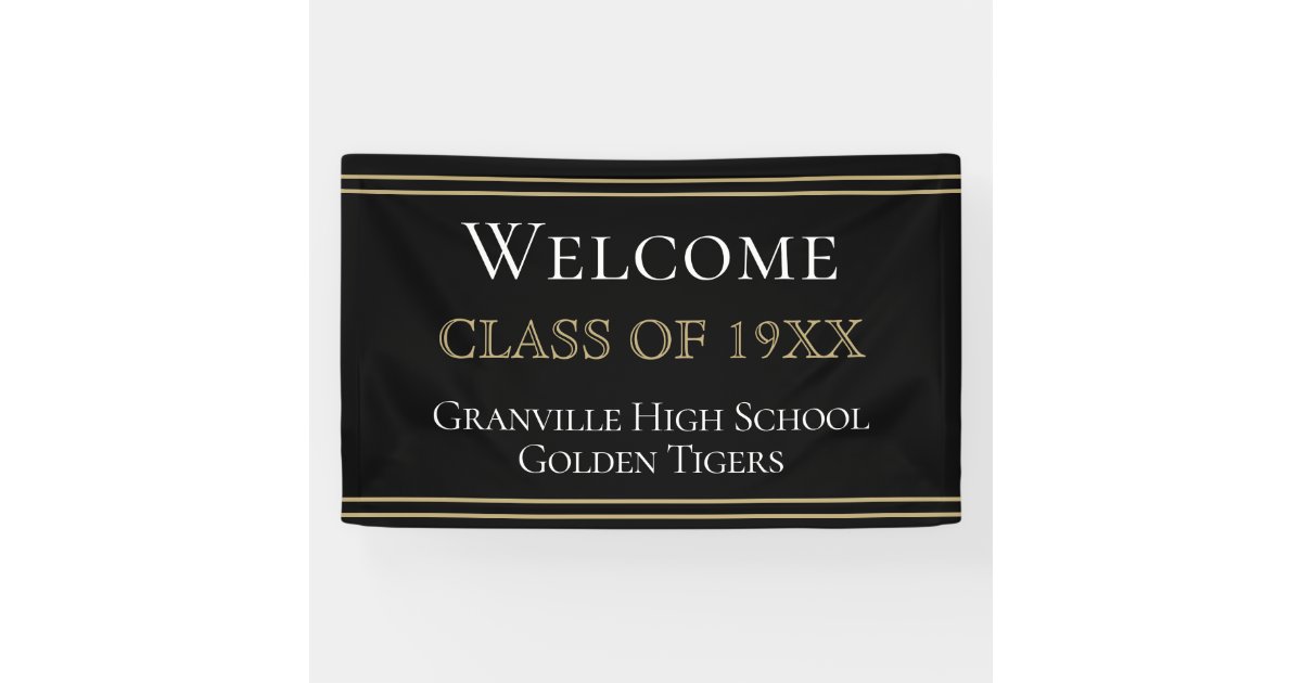 Popular! Welcome class reunion banner | Zazzle