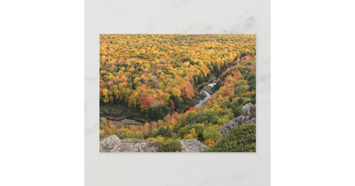 Porcupine Mountains Wilderness State Park Postcard | Zazzle