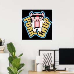 Pork Chop Poster | Zazzle