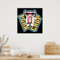 Pork Chop Poster | Zazzle