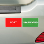 Port and Starboard sticker | Zazzle