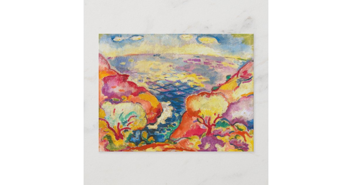 Port Miou | Georges Braque | Postcard | Zazzle