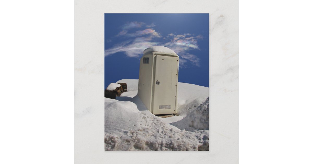 Portable Potty calendar ~ postcard | Zazzle