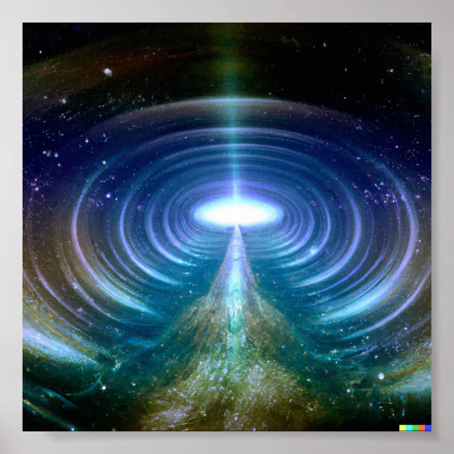 Portal painting poster | Zazzle