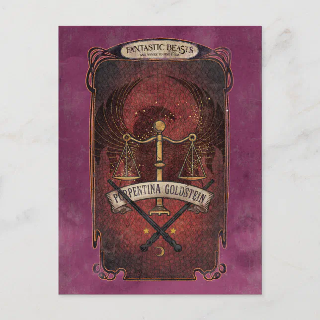 PORTENTINA GOLDSTEIN™ MACUSA™ Graphic Postcard | Zazzle