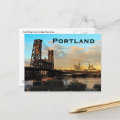Portland Bridge Postcard | Zazzle