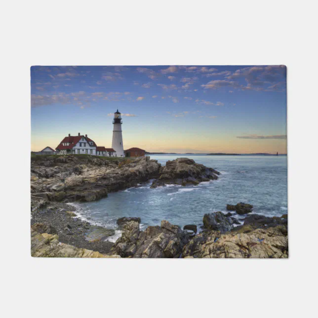 Portland Head Lighthouse Doormat | Zazzle