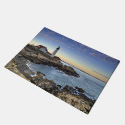 Portland Head Lighthouse Doormat | Zazzle