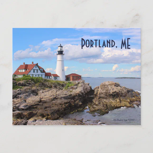 Portland Head Lighthouse postcard | Zazzle