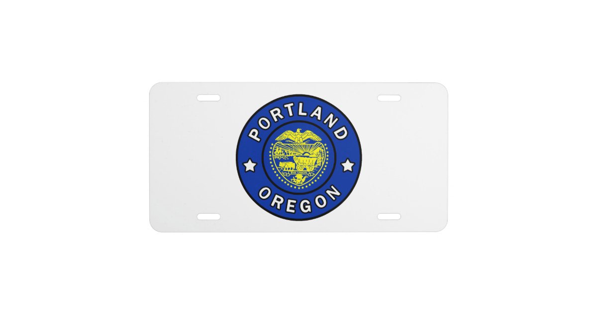 Portland Oregon License Plate | Zazzle