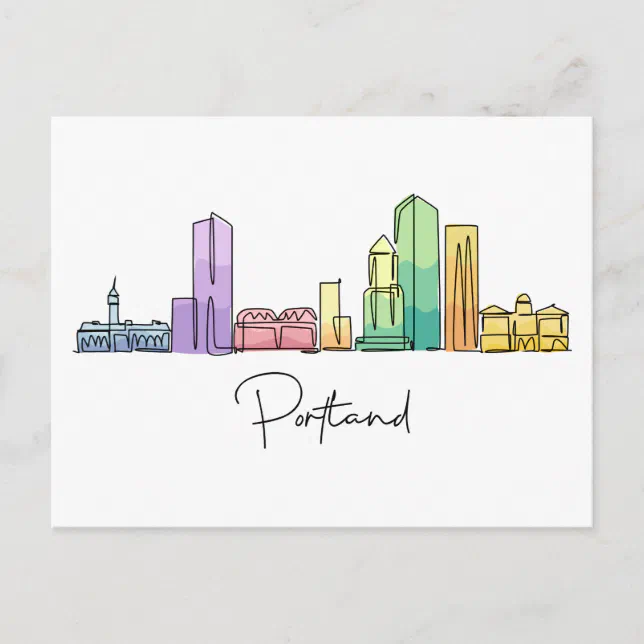 Portland OREGON Postcard | Zazzle