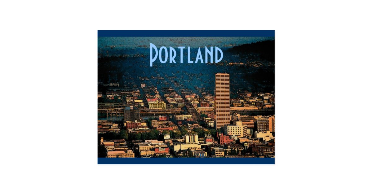 Portland Postcard | Zazzle.com