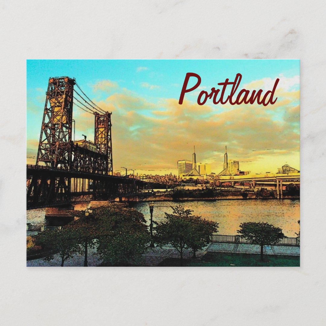 Portland Postcard | Zazzle