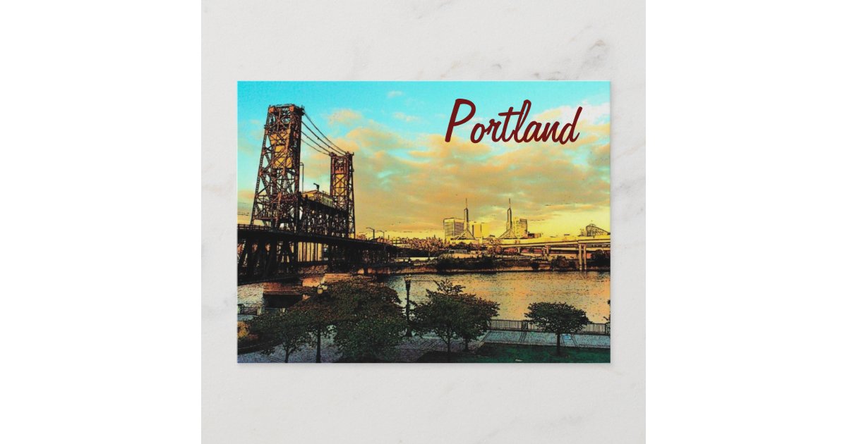 Portland Postcard | Zazzle