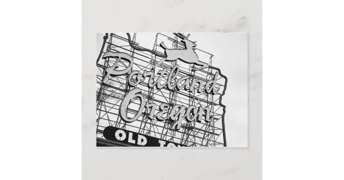 Portland Stag Postcard | Zazzle