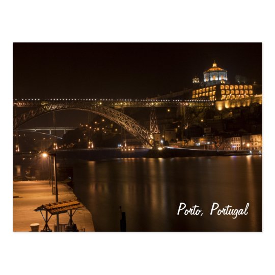Porto by night Postcard | Zazzle.com