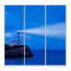 Portocolom Lighthouse Triptych | Zazzle
