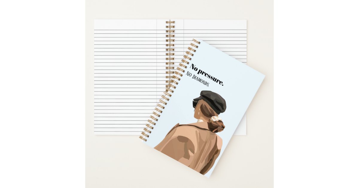 Portrait 2 notebook | Zazzle