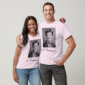 Portrait and Signature of Arthur Rimbaud T-Shirt | Zazzle