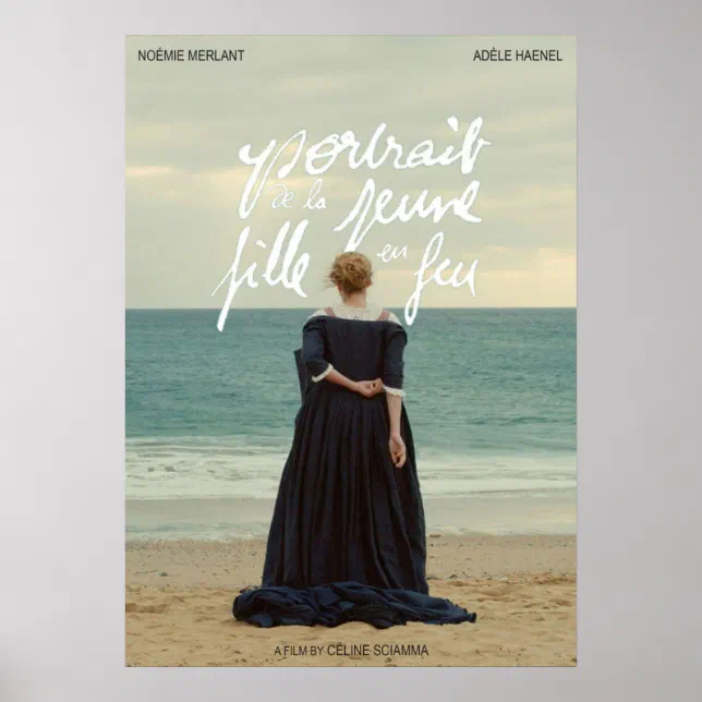 Portrait de la Jeune Fille en Feu Poster | Zazzle