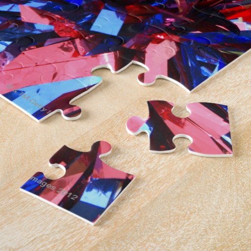 Portrait of a Cheerleader in Front of a Group of Jigsaw Puzzle | Zazzle