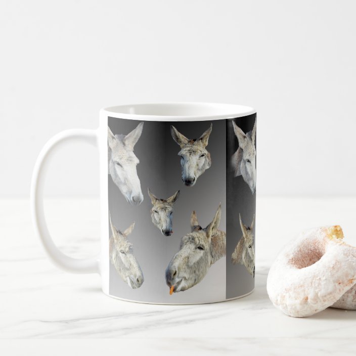 Portrait Of A Donkey, Coffee Mug | Zazzle.com
