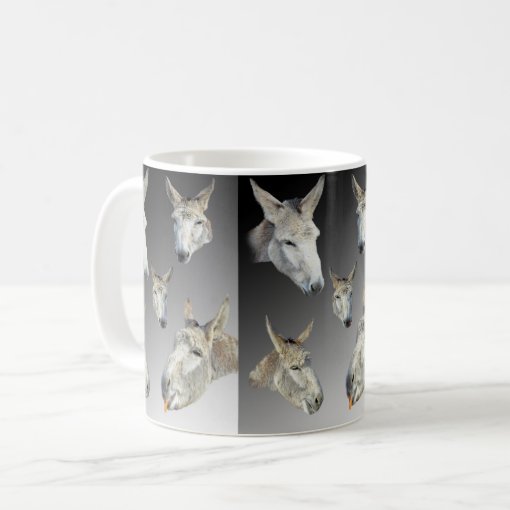 Portrait Of A Donkey, Coffee Mug | Zazzle