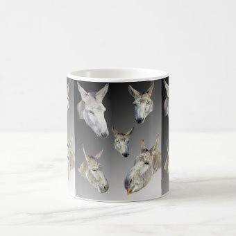 Portrait Of A Donkey, Coffee Mug | Zazzle