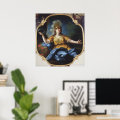 Portrait of a Woman as Minerva, 1730 Poster | Zazzle