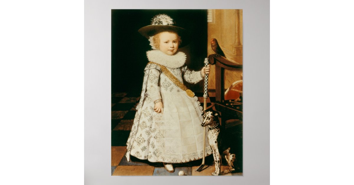 Portrait of a Young Boy Poster | Zazzle