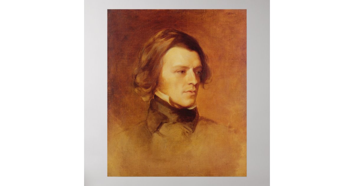 Portrait of Alfred Lord Tennyson Poster | Zazzle