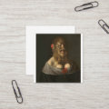 Portrait Of Barbara Van Beck Curiosities And Oddit Square Business Card ...