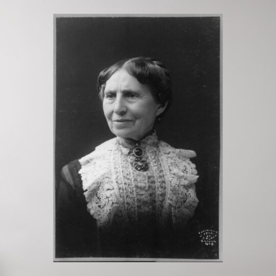 Portrait of Clara Barton Later in Life Poster | Zazzle.com