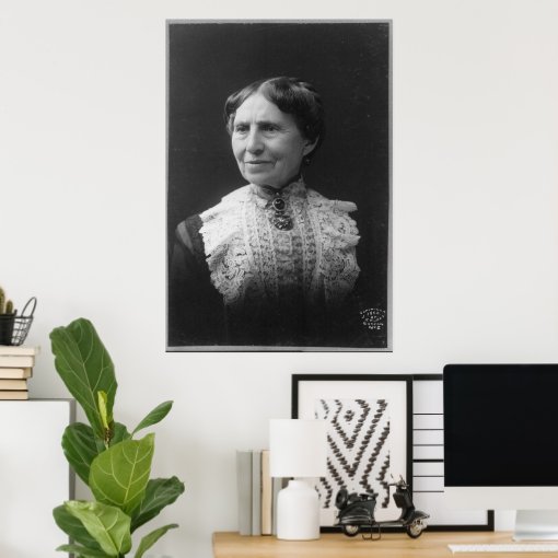 Portrait of Clara Barton Later in Life Poster | Zazzle