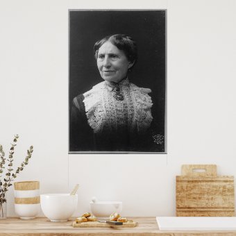 Portrait of Clara Barton Later in Life Poster | Zazzle