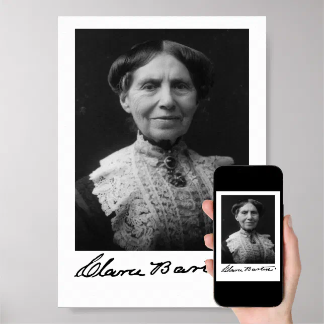 Portrait of Clara Barton Poster | Zazzle
