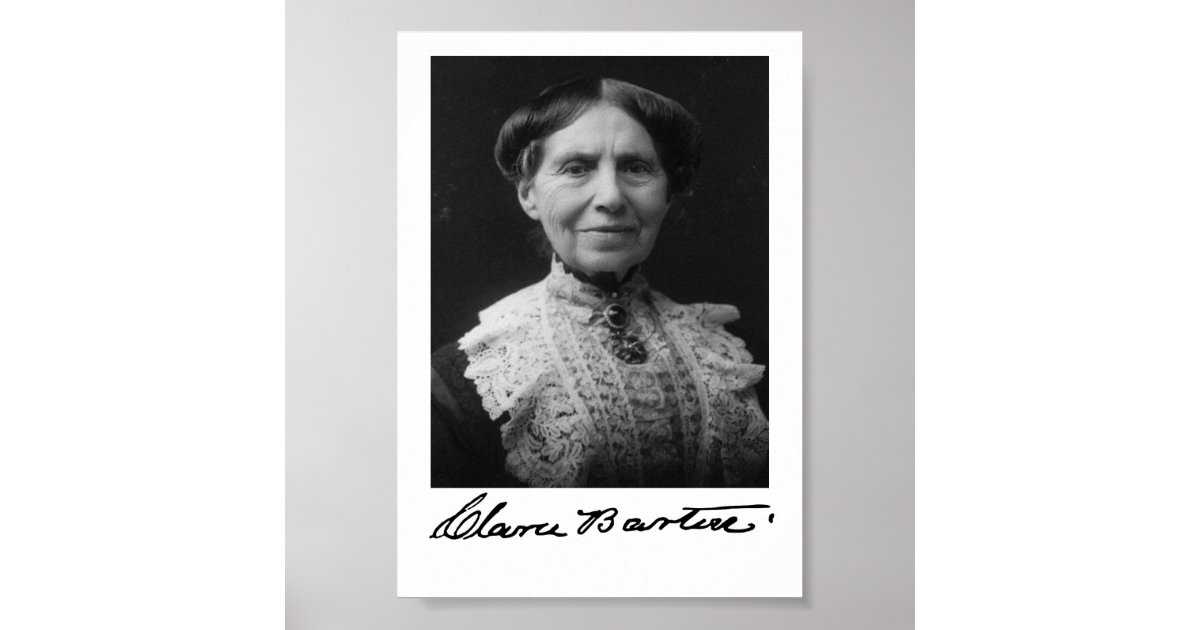 Portrait of Clara Barton Poster | Zazzle