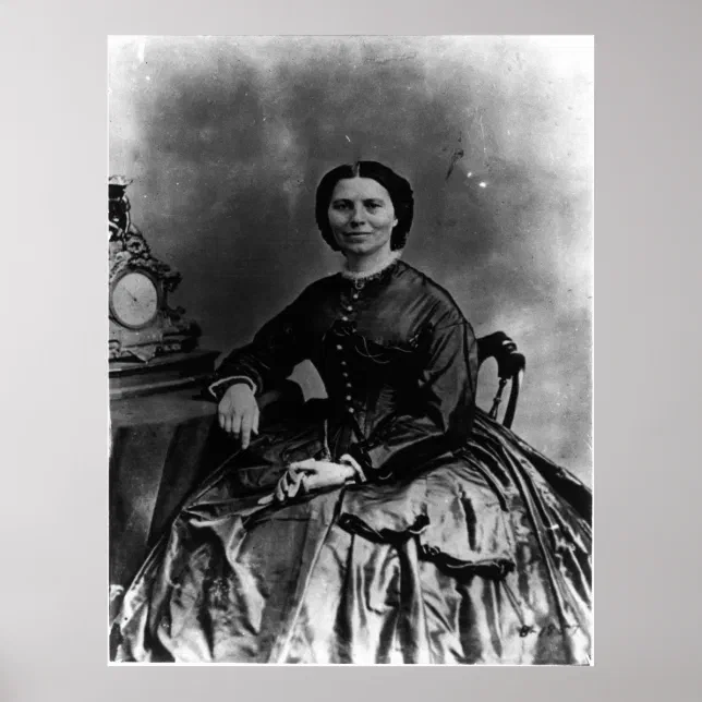 Portrait of Clara Barton Poster | Zazzle
