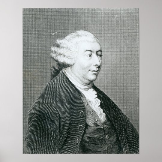 Portrait of David Hume Poster | Zazzle.com